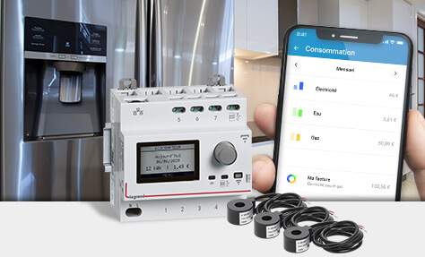 Ecocompteur connecté Drivia with Netatmo - professionnel | Legrand