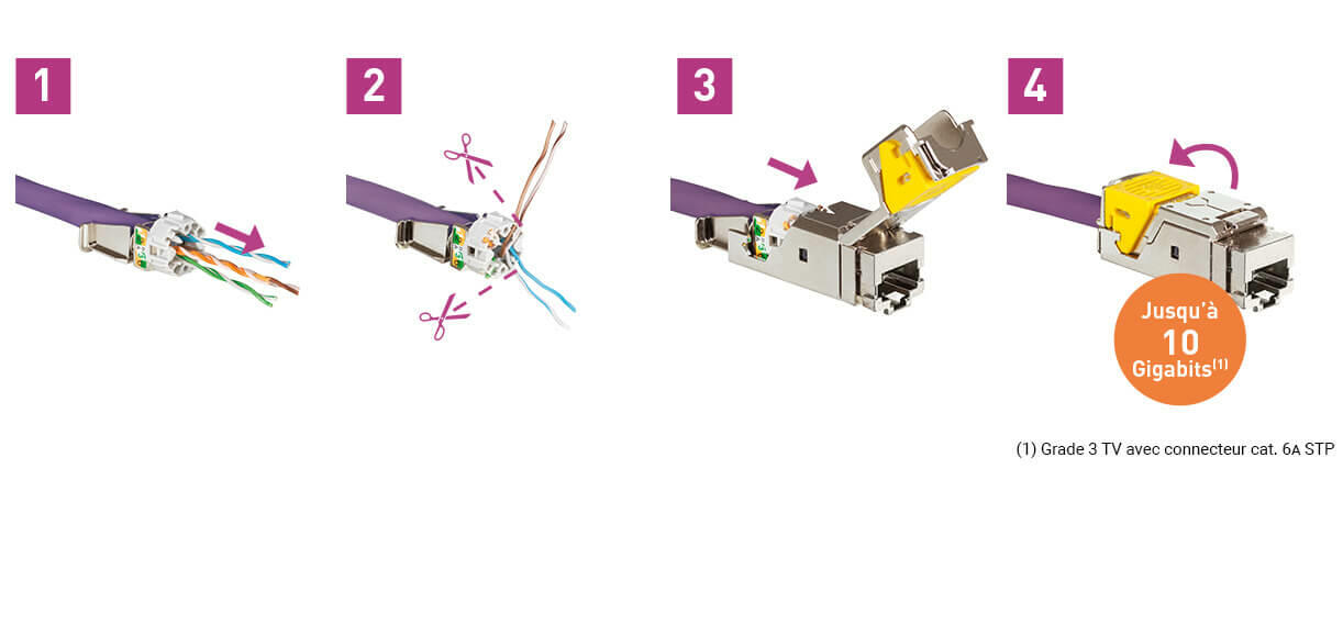 Equipements pour réseaux multimédia - professionnel | Legrand