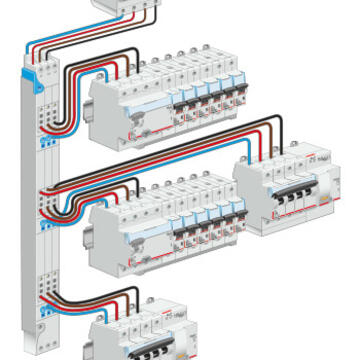 Schéma Tableau électrique Triphasé Maison Individuelle Legrand | Ventana Blog