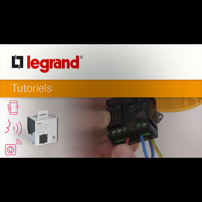 Comment câbler un micromodule sur un luminaire ? - particulier | Legrand