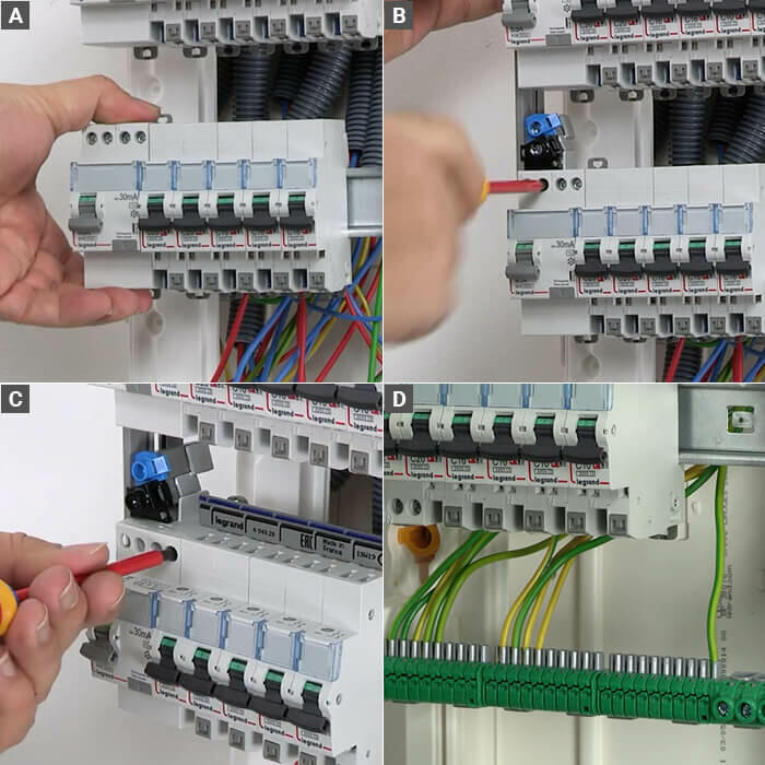 Installer un interrupteur différentiel dans mon tableau électrique - particulier | Legrand