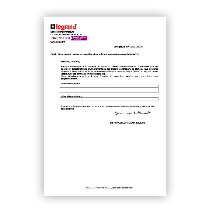 À quoi servent les fiches "Qualités et Caractéristiques ...