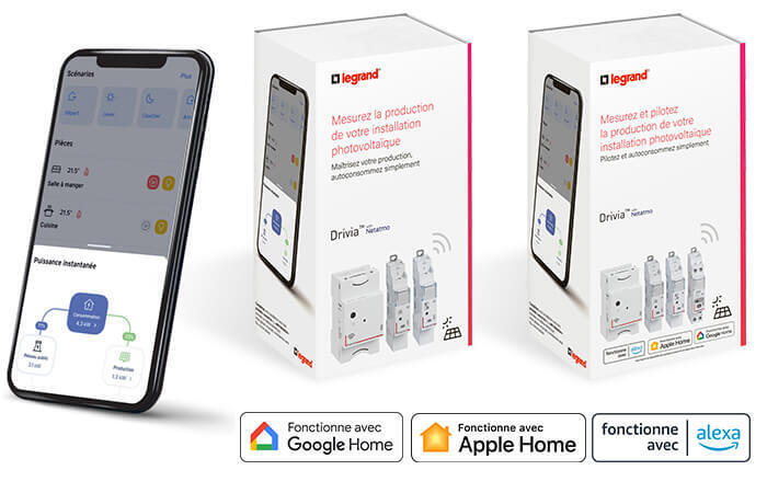 Drivia™ with Netatmo, l’essentiel pour un tableau électrique connecté ...