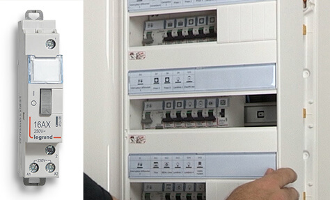 Comment installer un télérupteur dans un tableau électrique ? - particulier | Legrand